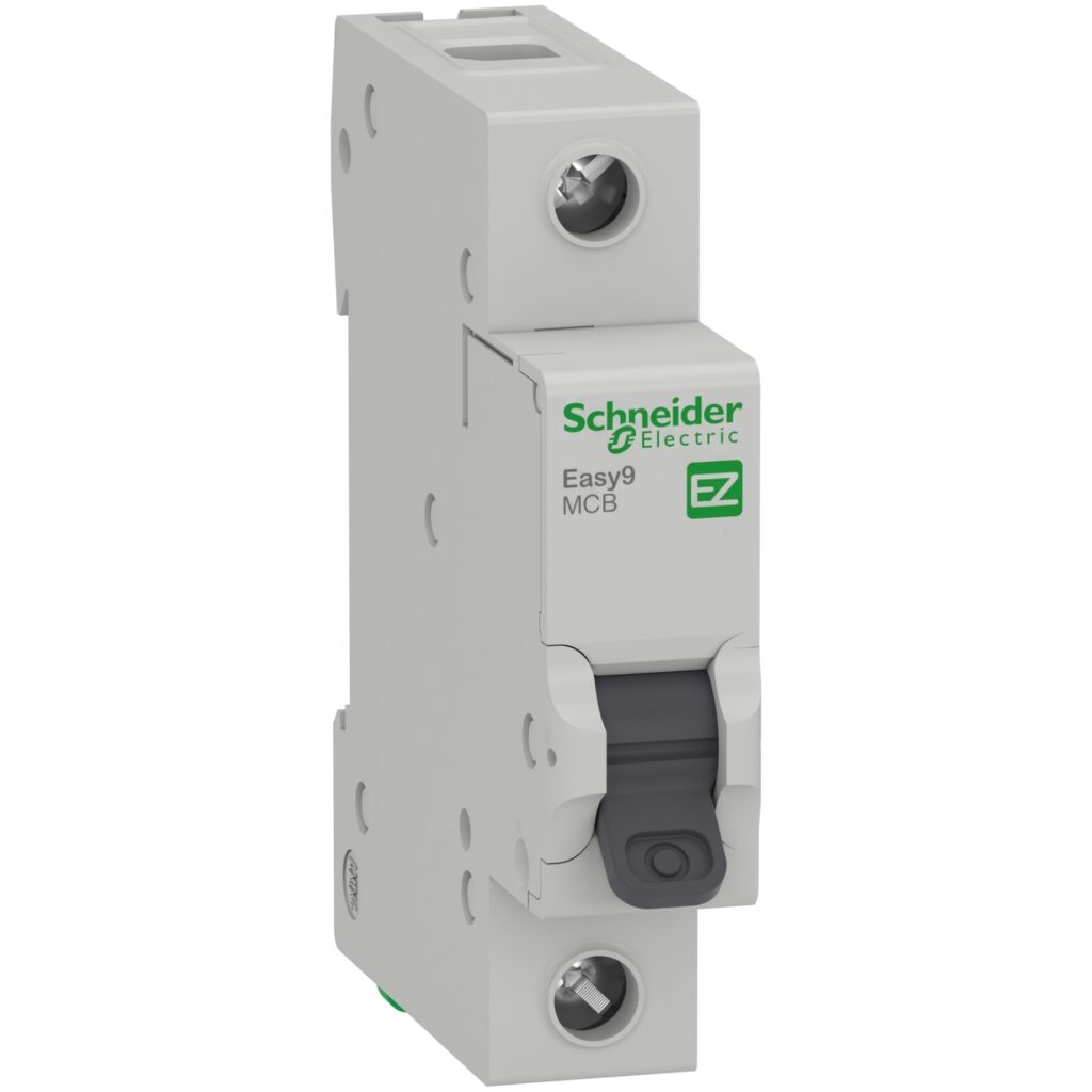 Miniature circuit breaker, Easy9, 1P, 10 A, C curve, 6000 A – Electric Mall