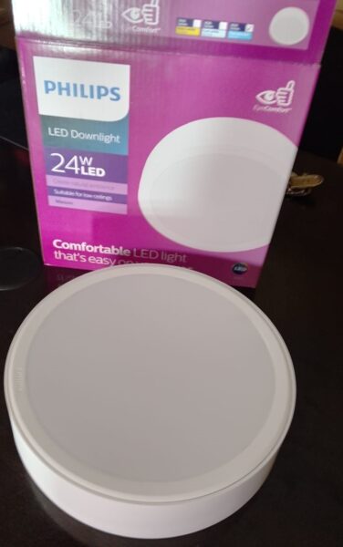 Philips 24W 6500K Surface Mounted LED Round Panel (Cool White ...